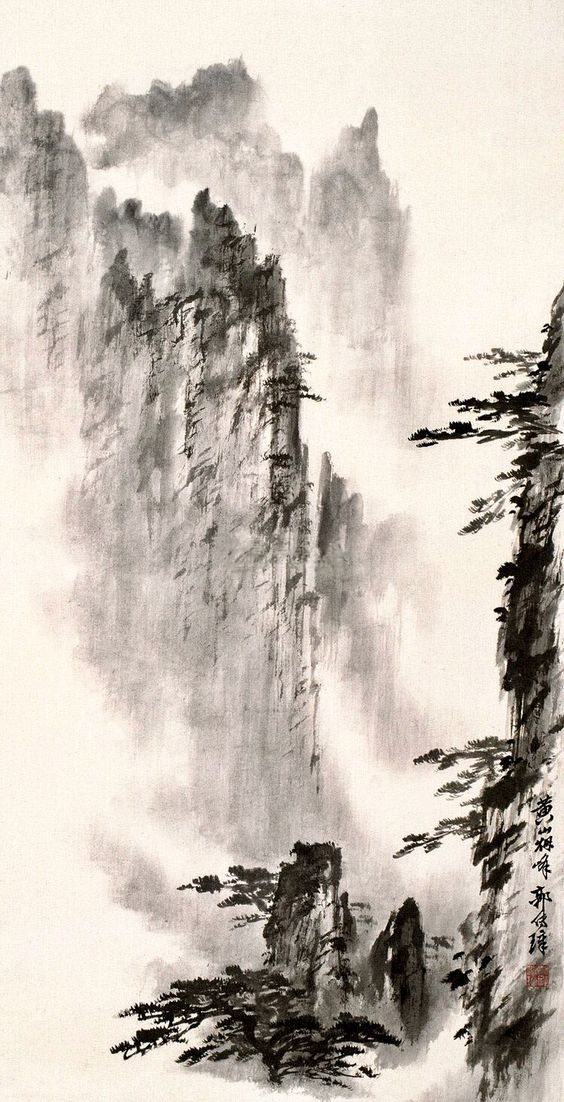 Graduated Tonal Shading: Atmospheric Perspective – Notes & Doodles