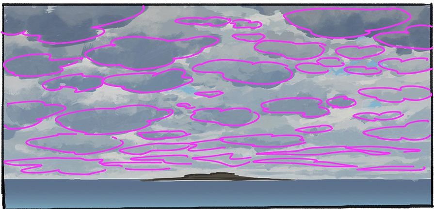 Graduated Tonal Shading: Atmospheric Perspective – Notes & Doodles